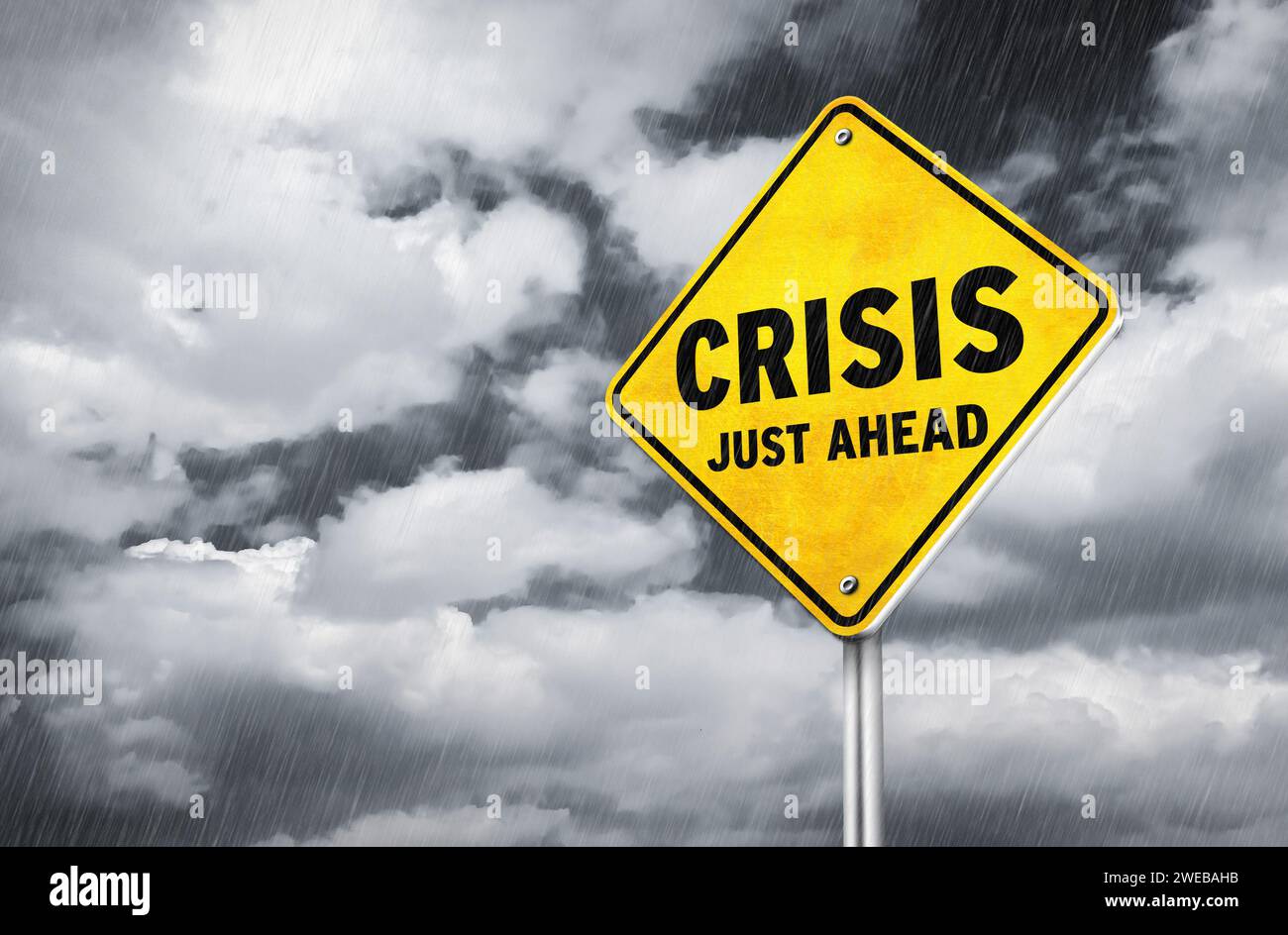 Crisis ahead hi-res stock photography and images - Alamy