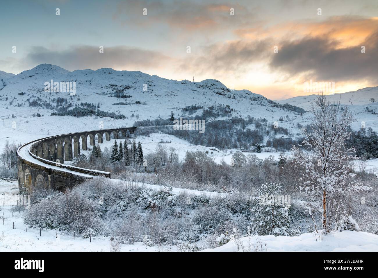 Glenfinnan Viaduct Scotland Stock Photo - Alamy