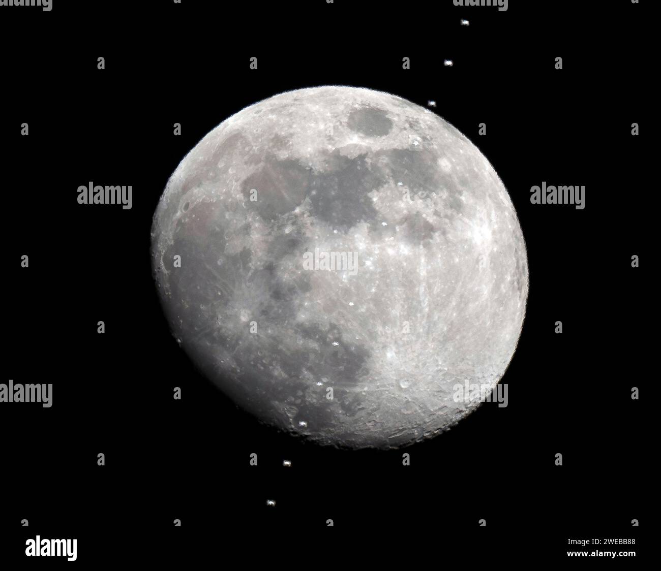 Lunar transit sequence hi-res stock photography and images - Alamy