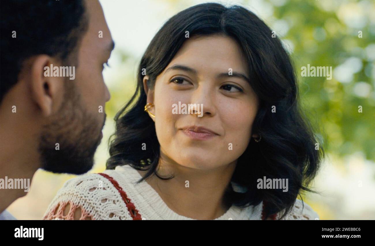 USA. Justice Smith and An-Li Bogan in a scene from (C)Focus Features ...