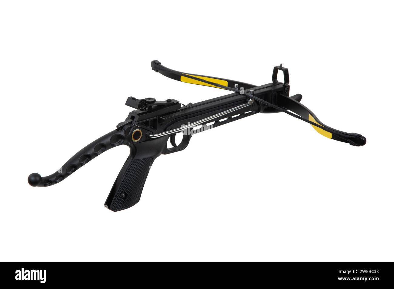 Modern crossbow isolate on a white background. Quiet weapon for hunting ...