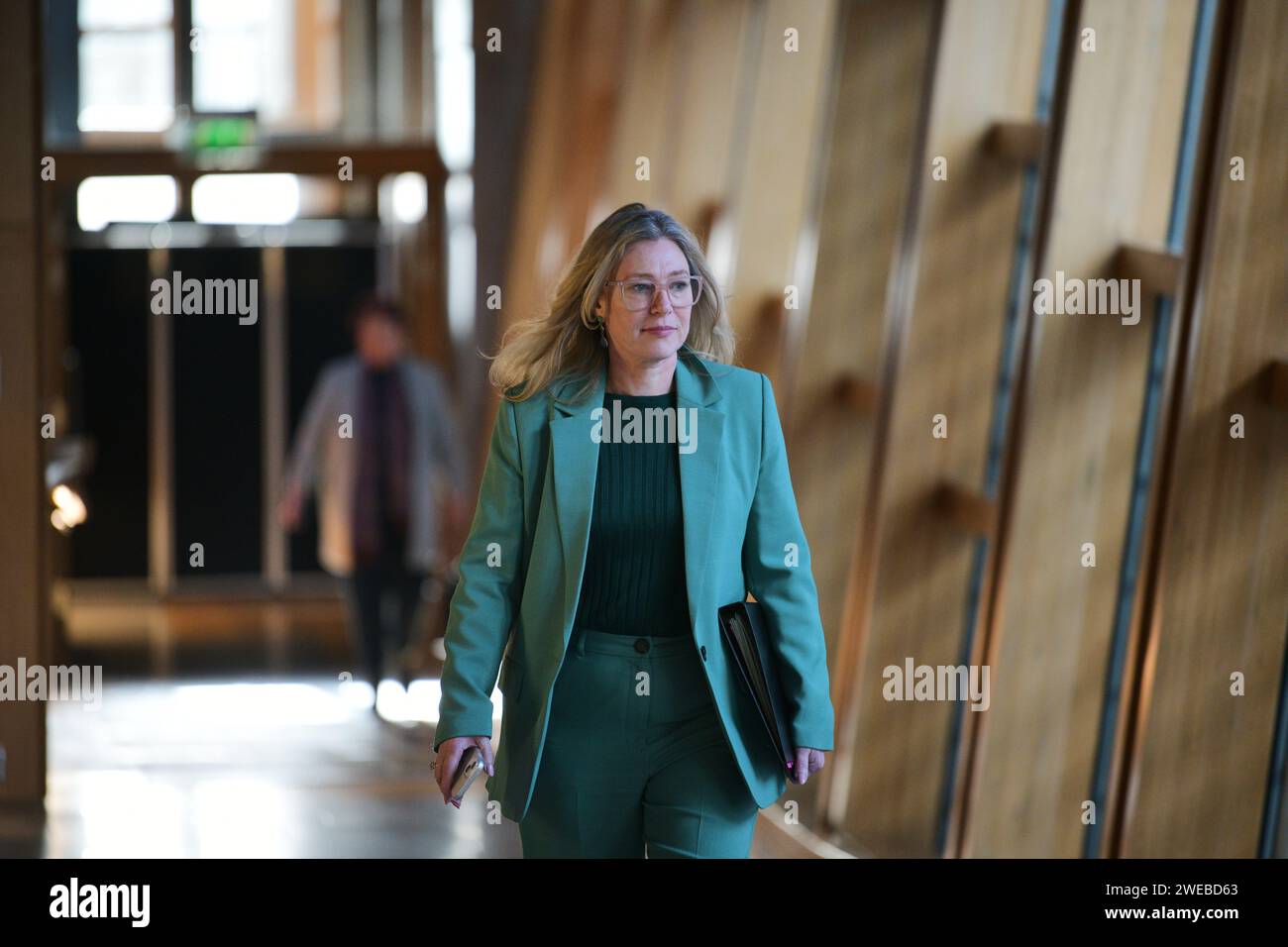 Edinburgh Scotland, UK 24 January 2024. Minister for Energy and the ...