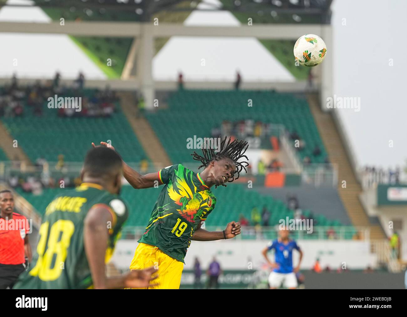 January 24 2024: Fousseni Diabate (Mali) // during a African Cup of ...