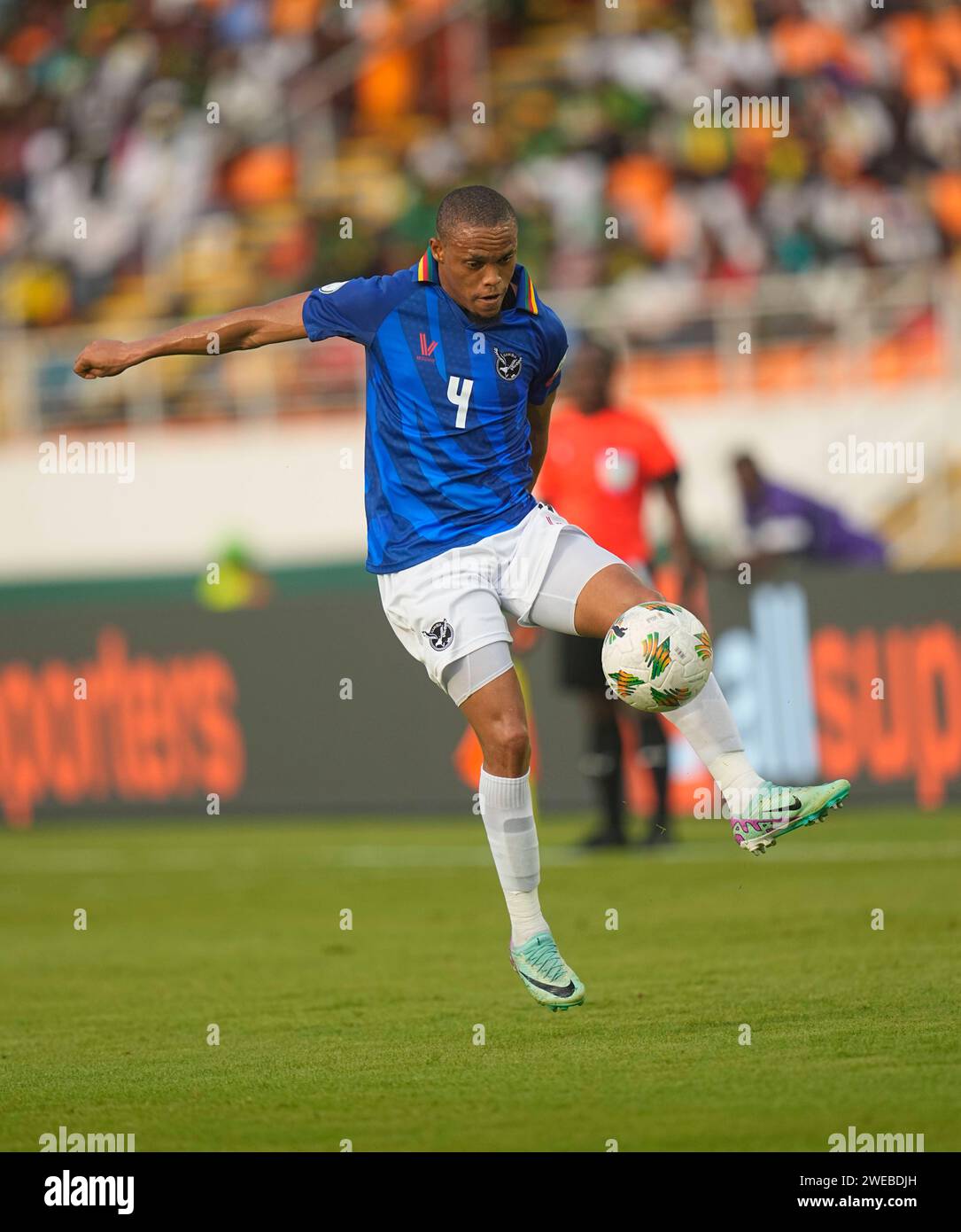 January 24 2024: Hanamub Welwin Riaan Hanamub (Namibia) // during a ...