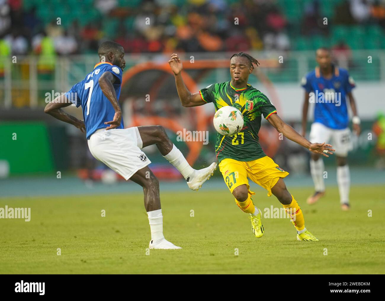 January 24 2024: Deon Daniel Hotto (Namibia) and Nene Dorgeles (Mali ...