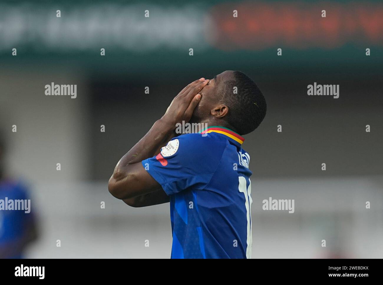 January 24 2024: Prins Menelik Tjiueza (Namibia) // during a African ...