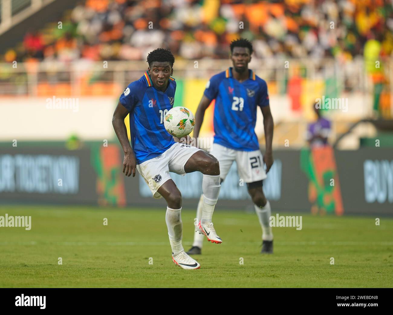 January 24 2024: Aprocius Megameno Petrus (Namibia) // during a African ...
