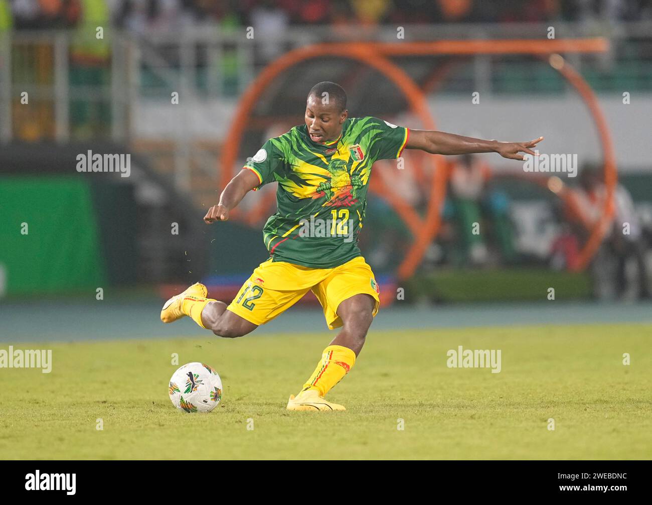 January 24 2024: Mohamed Camara (Mali) // during a African Cup of ...