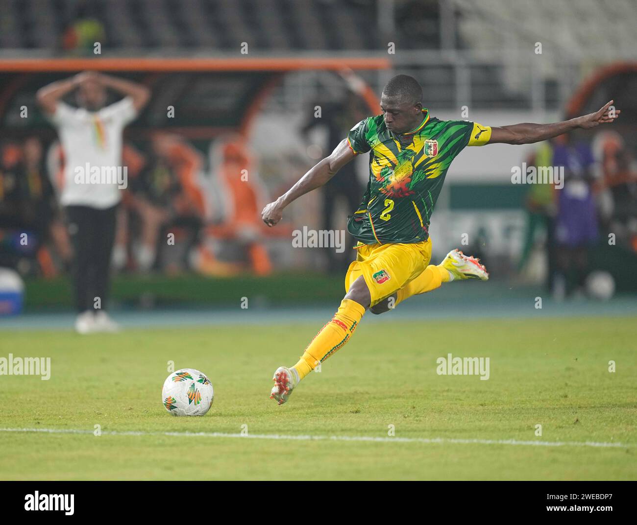 January 24 2024: Hamari Traore (Mali) // during a African Cup of ...