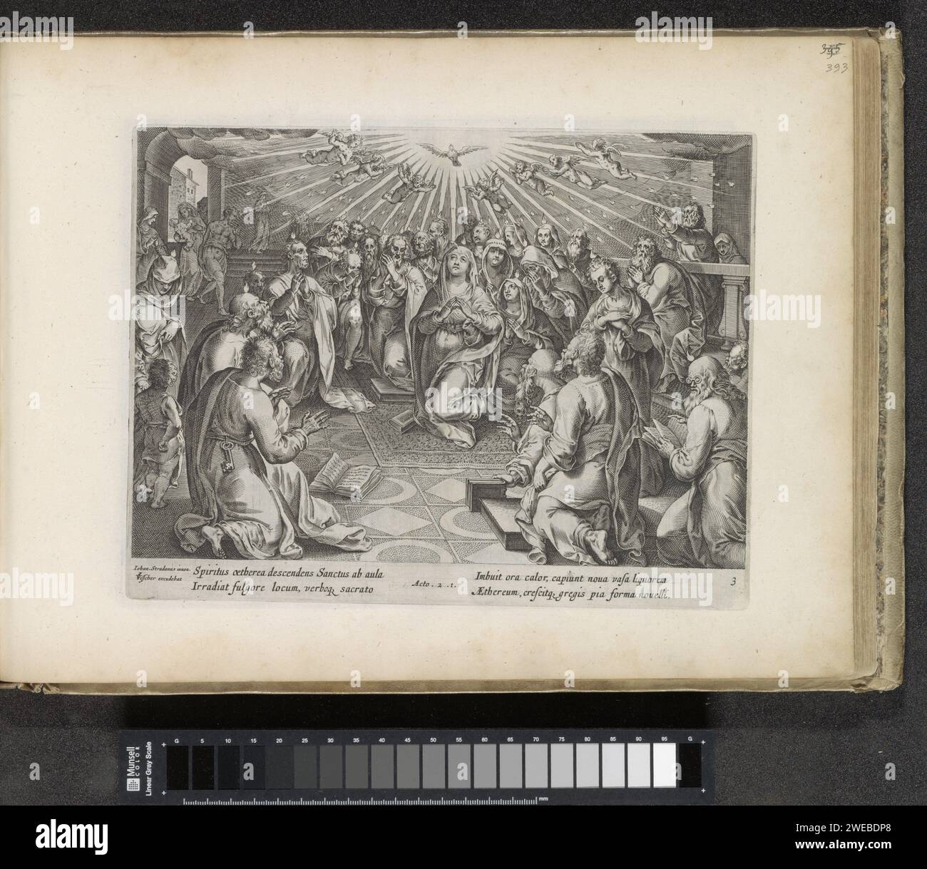 Holy spirit dove pentecost apostles mary tongues fire acts 2 hi-res ...