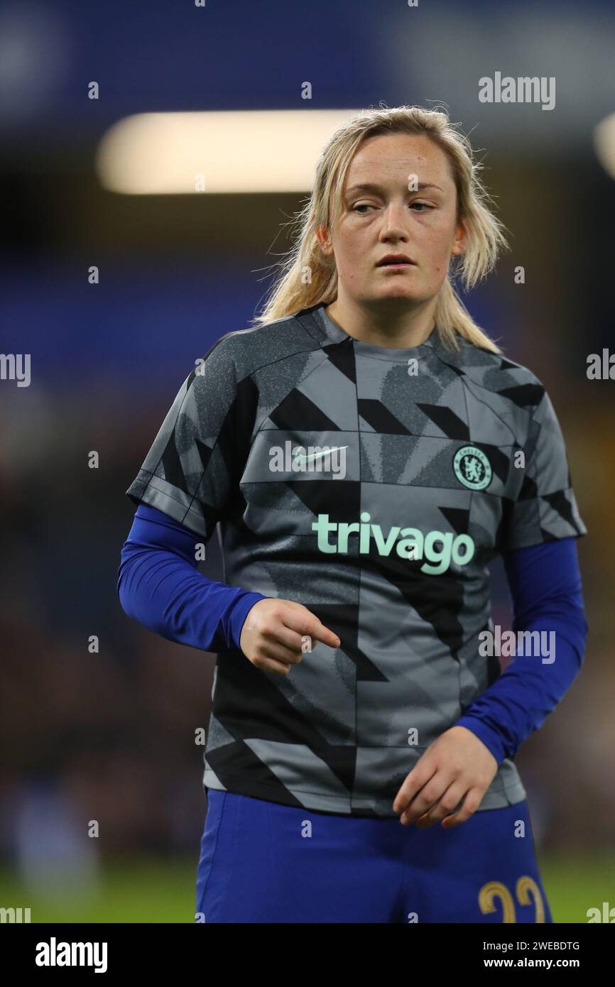 24th January 2024; Stamford Bridge, Chelsea, London, England: UEFA ...