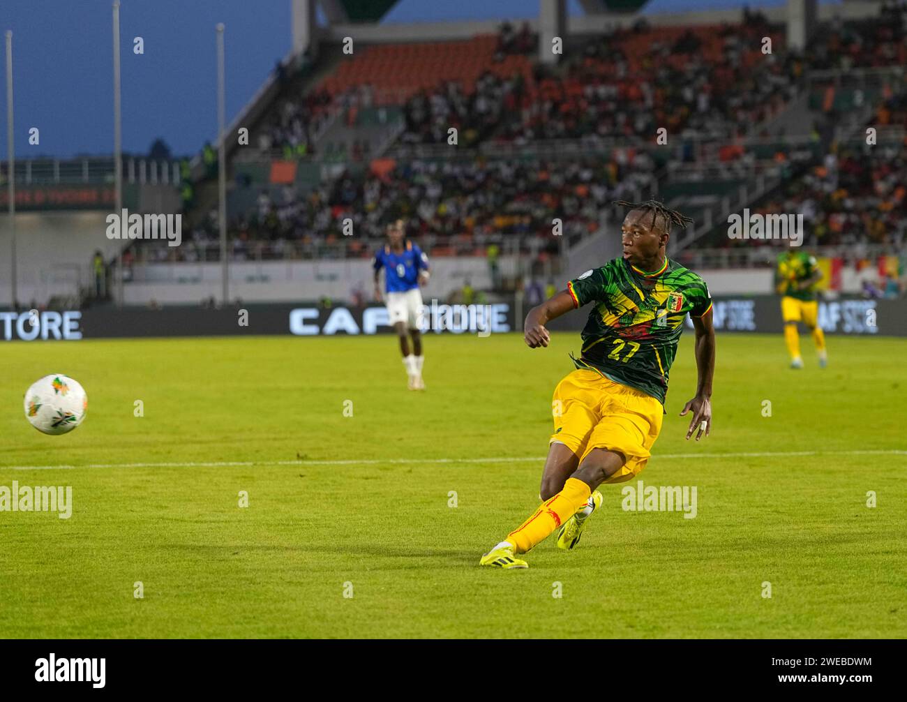 January 24 2024: Nene Dorgeles (Mali) // during a African Cup of ...