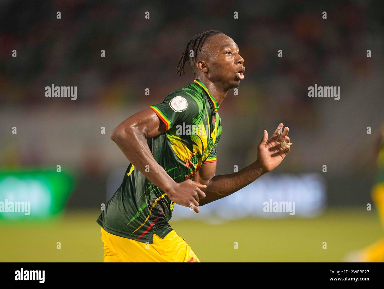 January 24 2024: Nene Dorgeles (Mali) // during a African Cup of ...