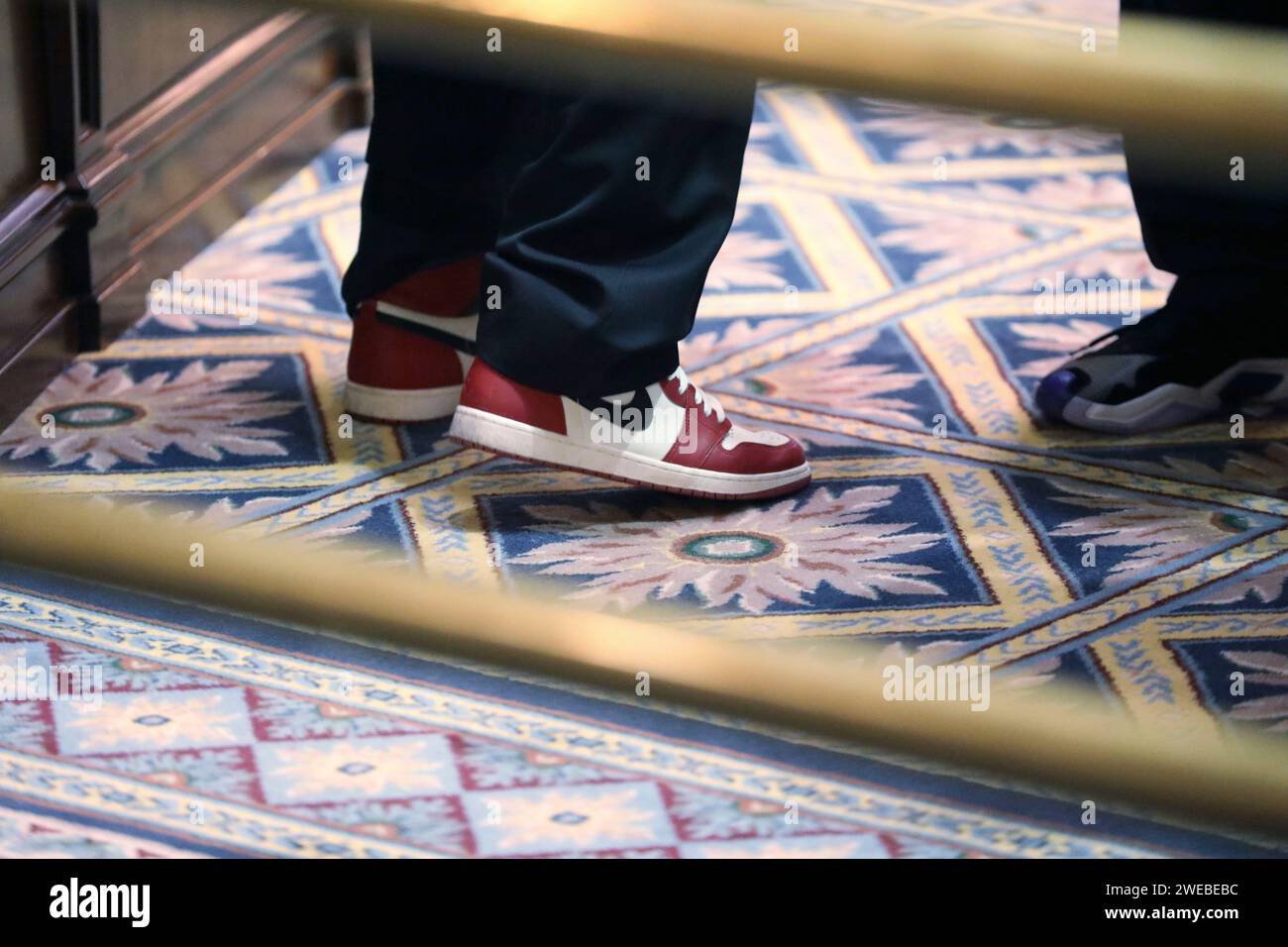 South Carolina Sen. Gerald Malloy, D-Hartsville, wears sneakers to ... South Carolina Sen. Gerald Malloy, D-Hartsville, wears sneakers to ...