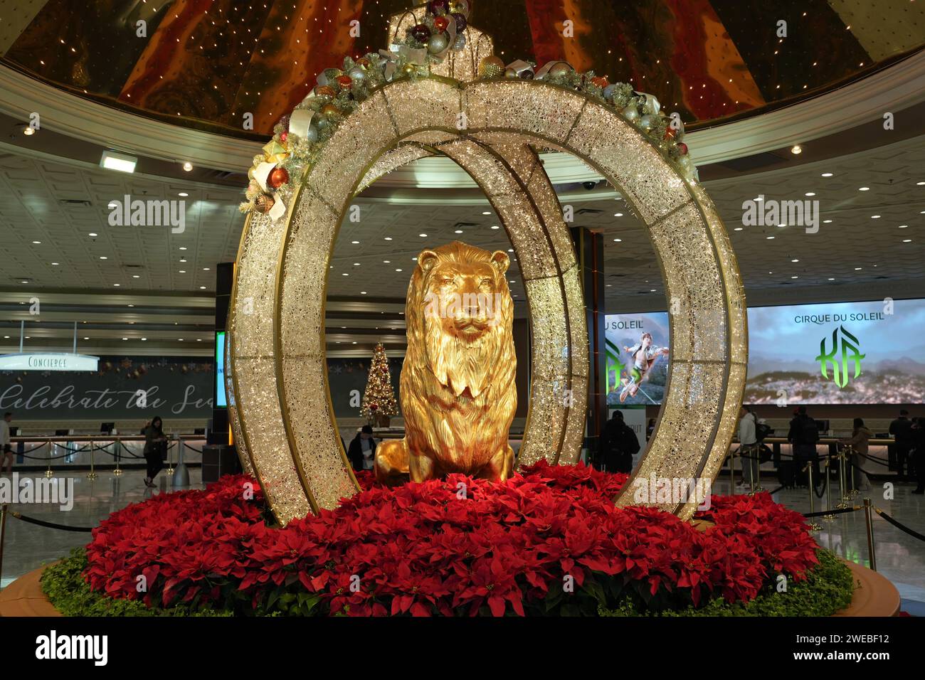Leo the lion (mgm mascot) hi-res stock photography and images - Alamy