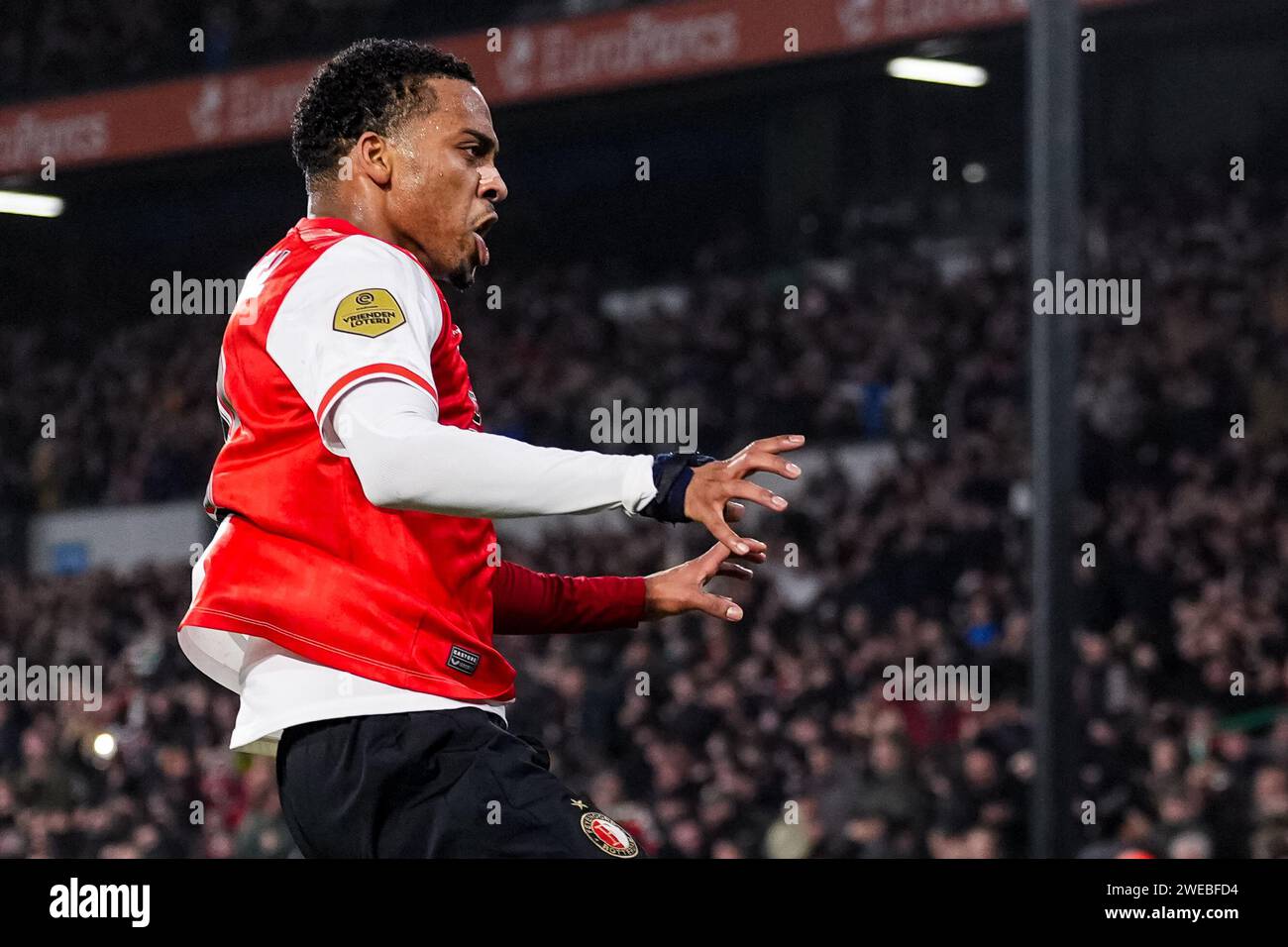 Rotterdam, Netherlands. 24th Jan, 2024. Rotterdam - Quinten Timber of ...