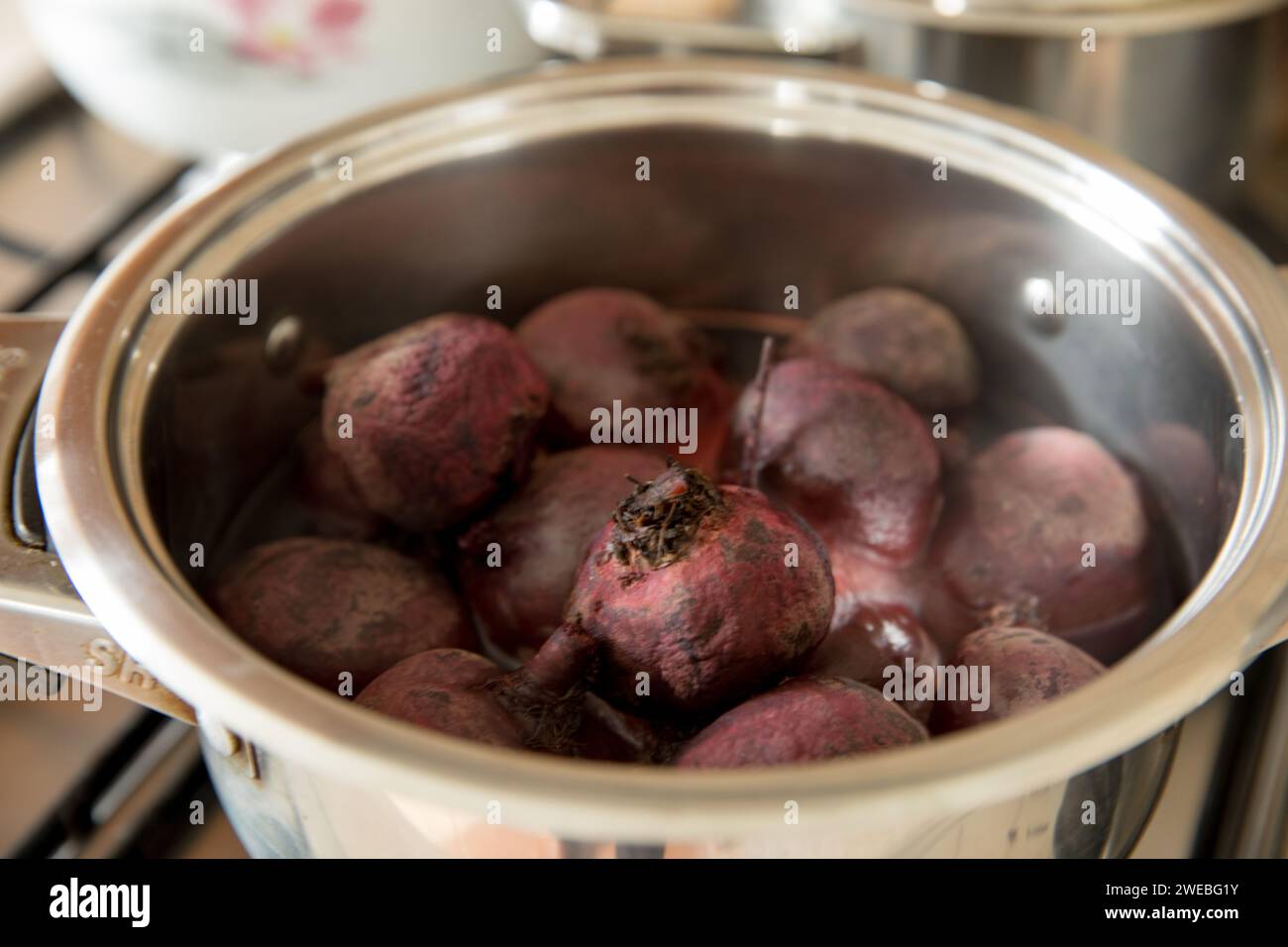 Steel life breakfast in hi-res stock photography and images - Alamy