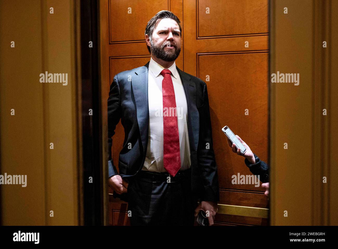 Washington, District Of Columbia, USA. 24th Jan, 2024. U.S. Senator J.D ...