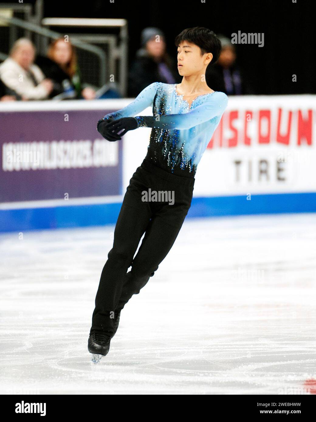 Columbus, Ohio, United States. 24nd January, 2024. Taira Shinoharai ...