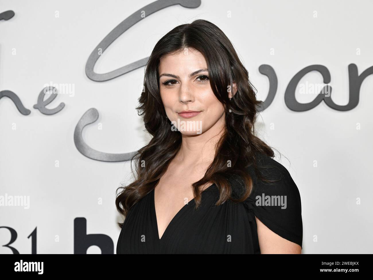 Julia Newman attends the premiere of FX's "Feud: Capote Vs. The Swans ...