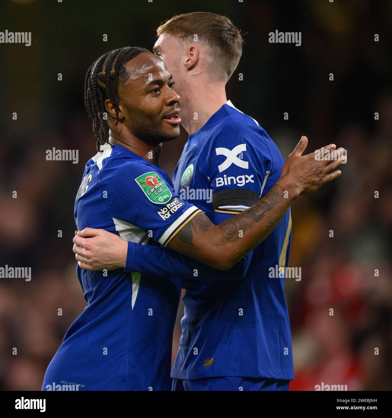 Cole palmer raheem sterling hi-res stock photography and images - Alamy