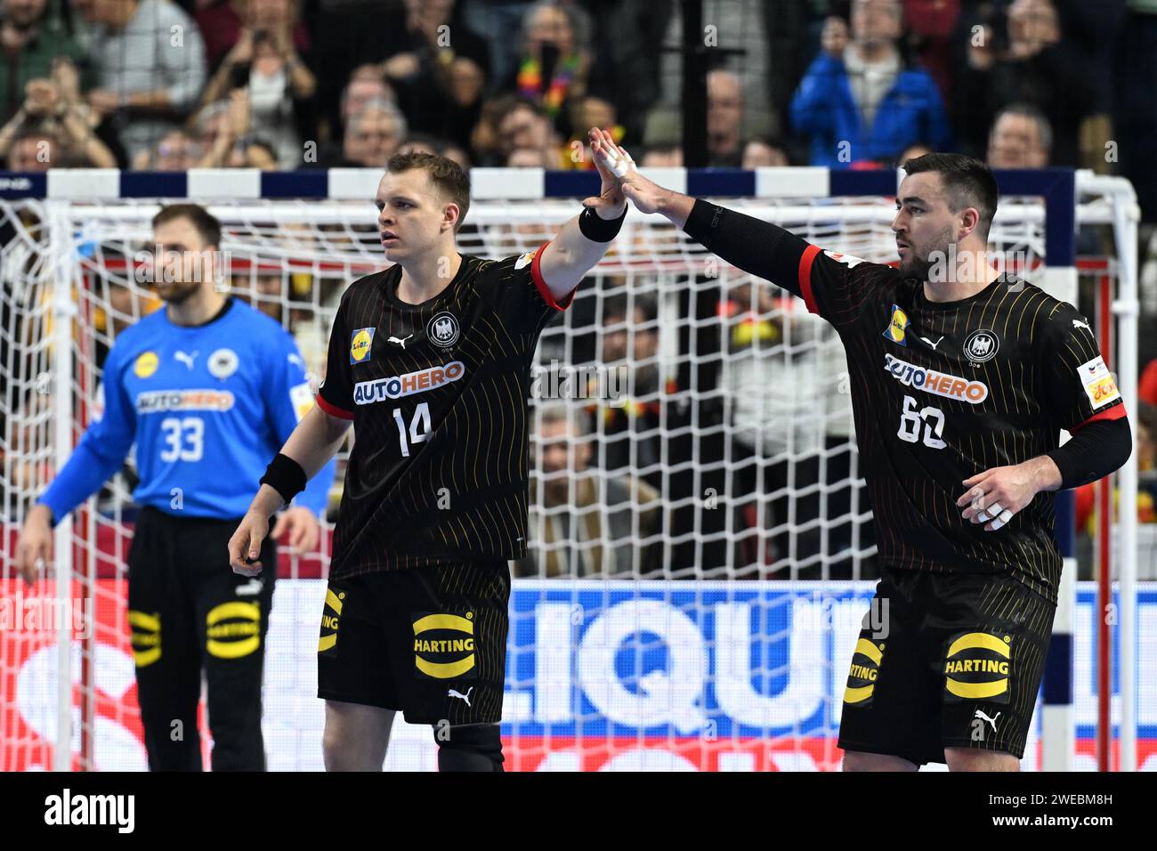 Cologne, Germany. 24th Jan, 2024. Handball: European Championship ...