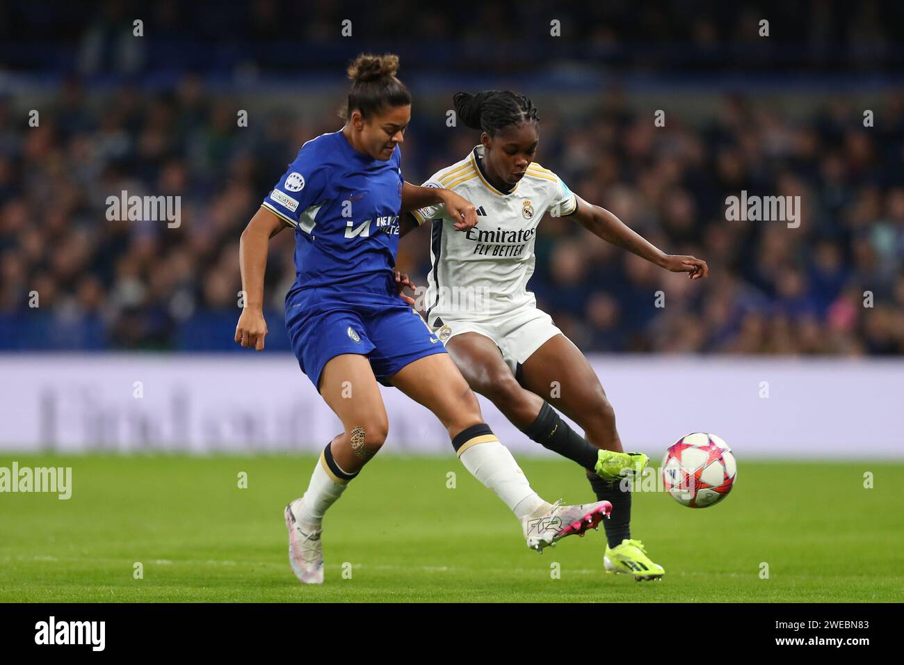 24th January 2024; Stamford Bridge, Chelsea, London, England: UEFA ...