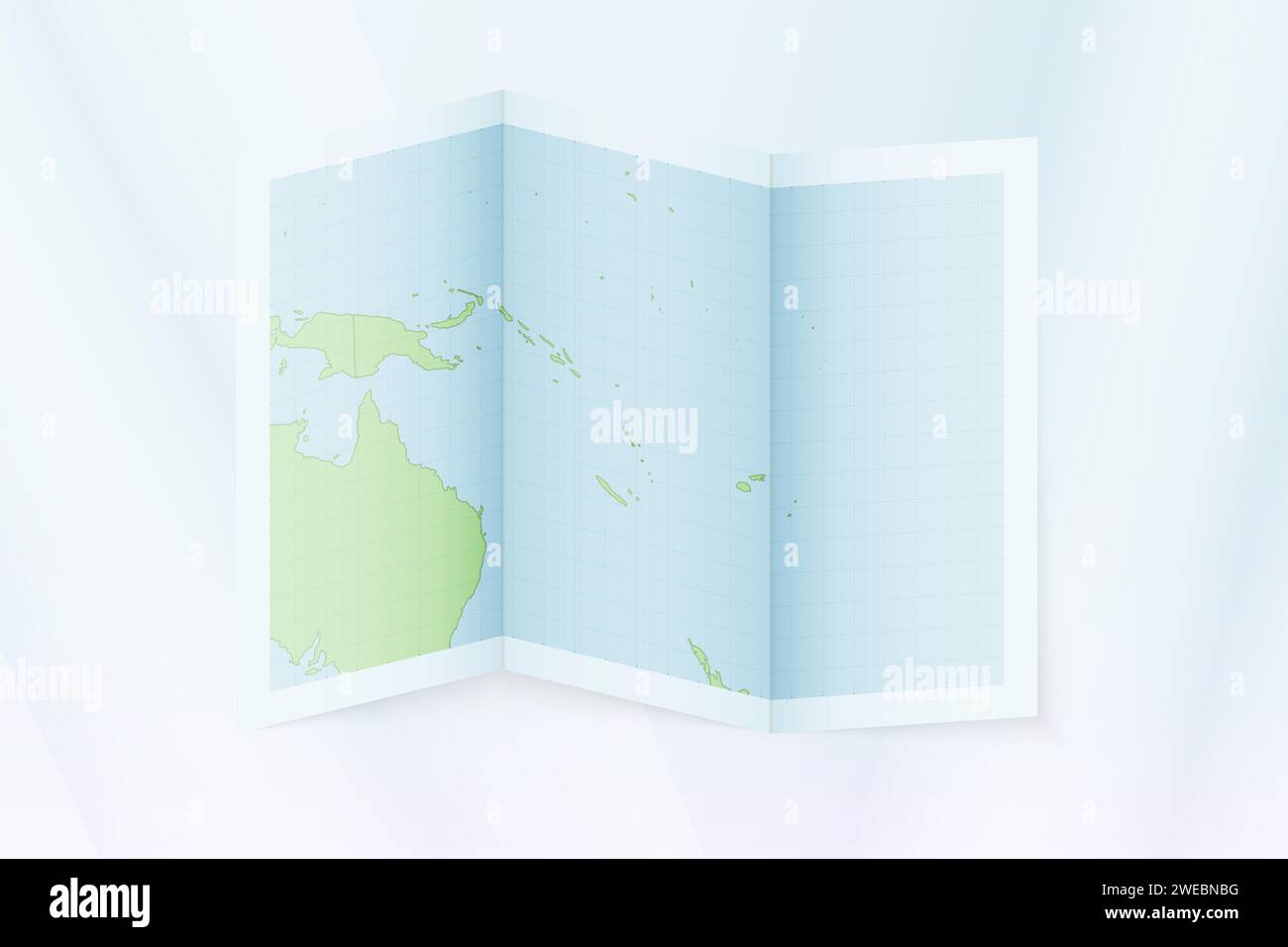 Vanuatu map, folded paper with Vanuatu map. Vector illustration Stock Vector Image & Art - Alamy