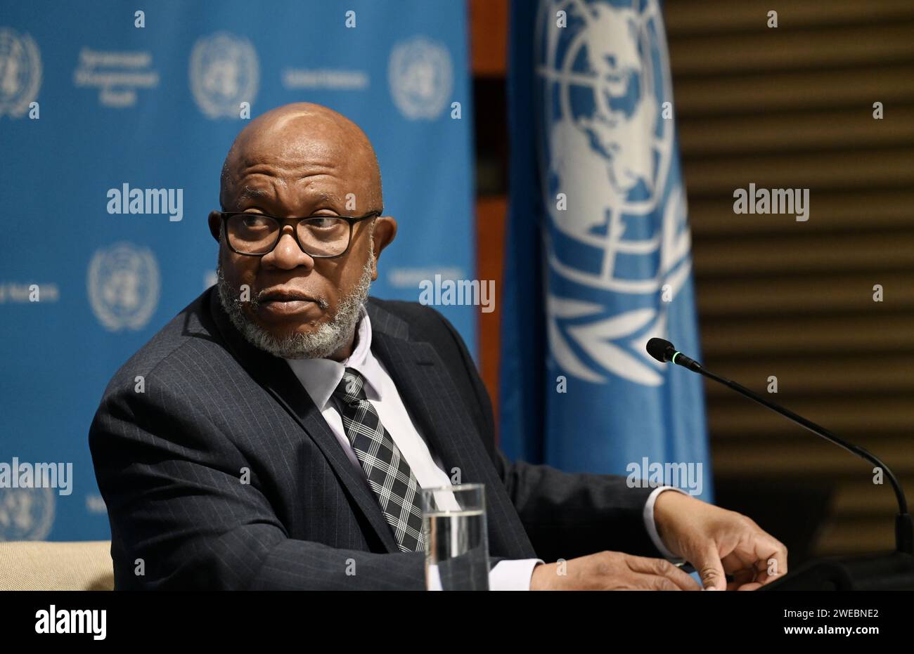 NEW DELHI, INDIA - JANUARY 24: United Nations General Assembly ...