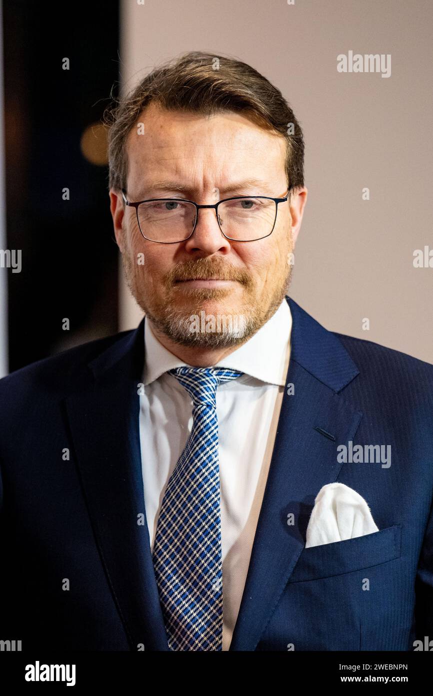 The Hague, The Netherlands. 24th Jan, 2024. Prince Constantijn at the ...
