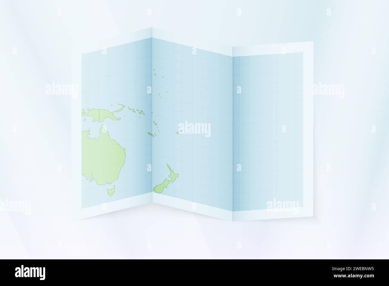 Samoa map, folded paper with Samoa map. Vector illustration Stock ...