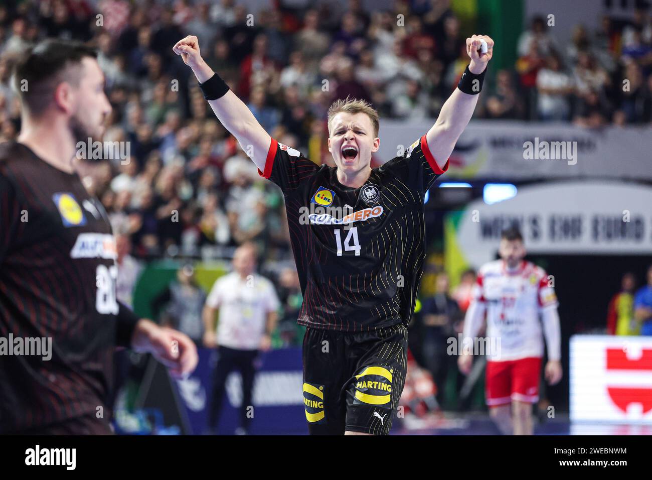 Cologne, Germany. 24th Jan, 2024. COLOGNE, GERMANY - JANUARY 24: Justus ...