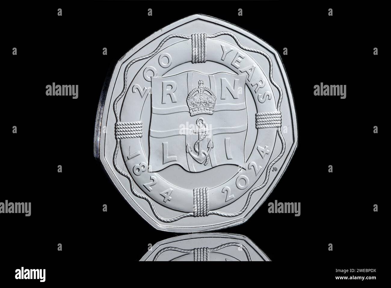 2024 50p to commemorate 200 years of the Royal National Lifeboat ...