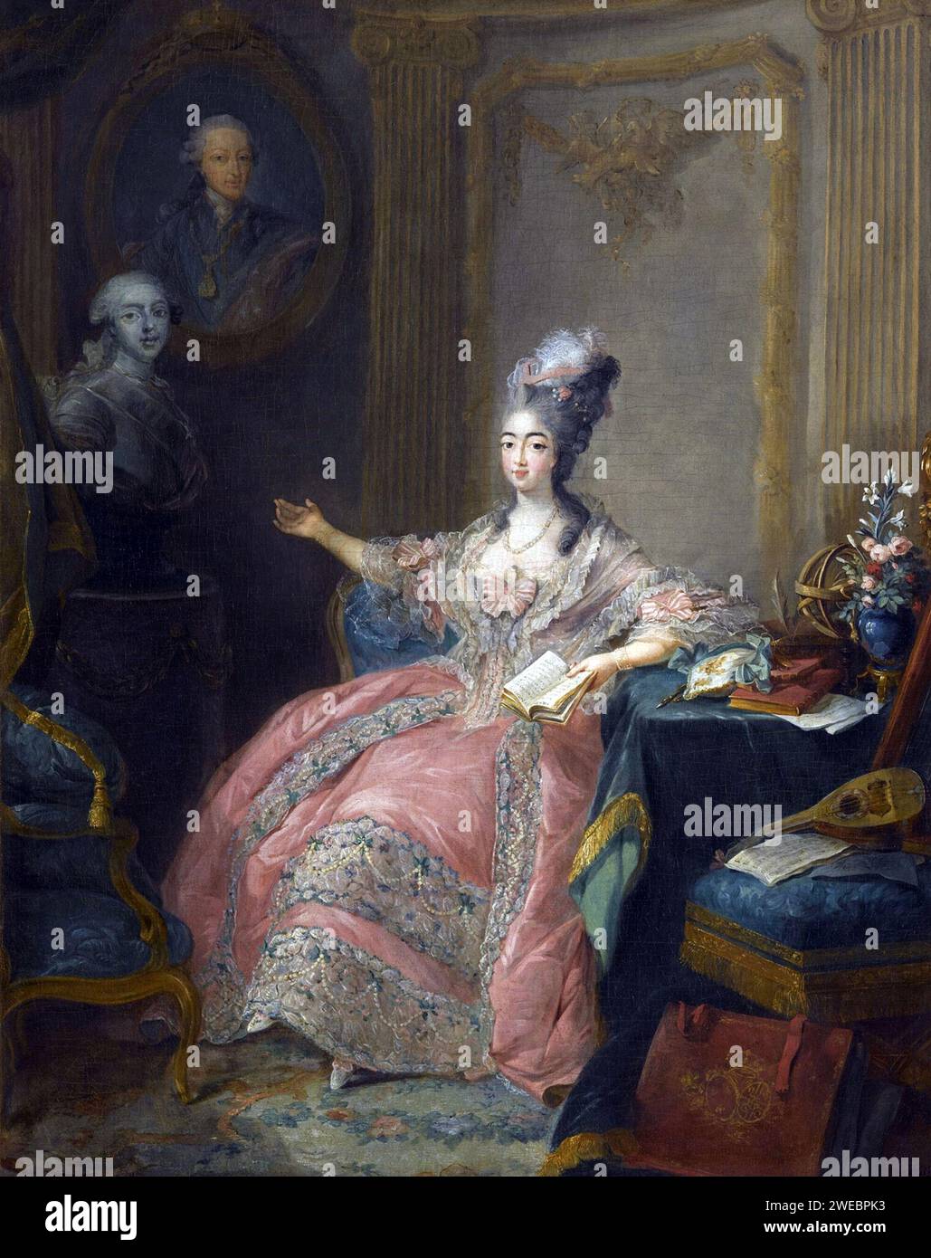 Marie Joséphine of Savoy (1753 – 1810) princess of France and countess ...