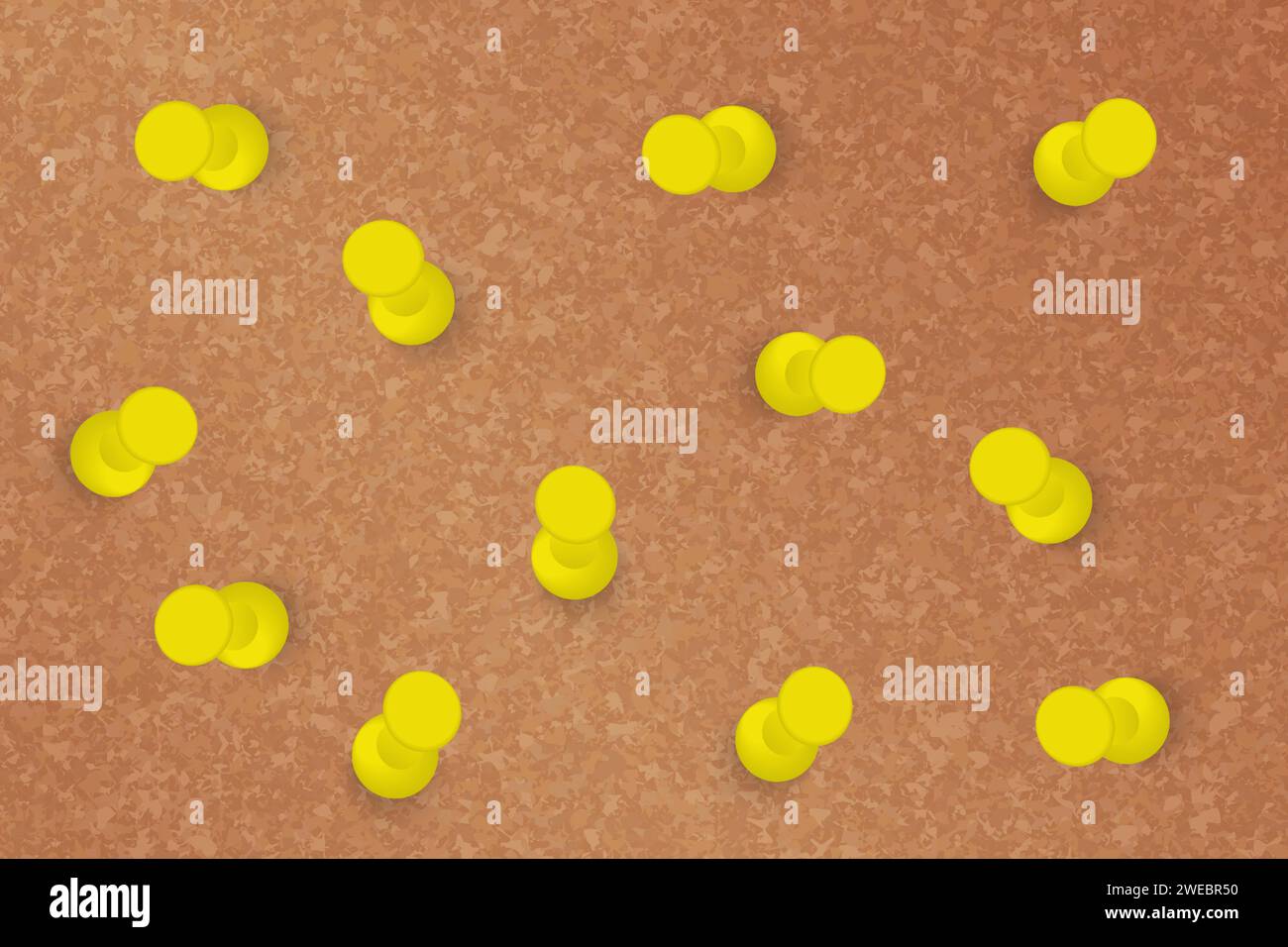 Bulletin board pins Stock Vector Images - Alamy