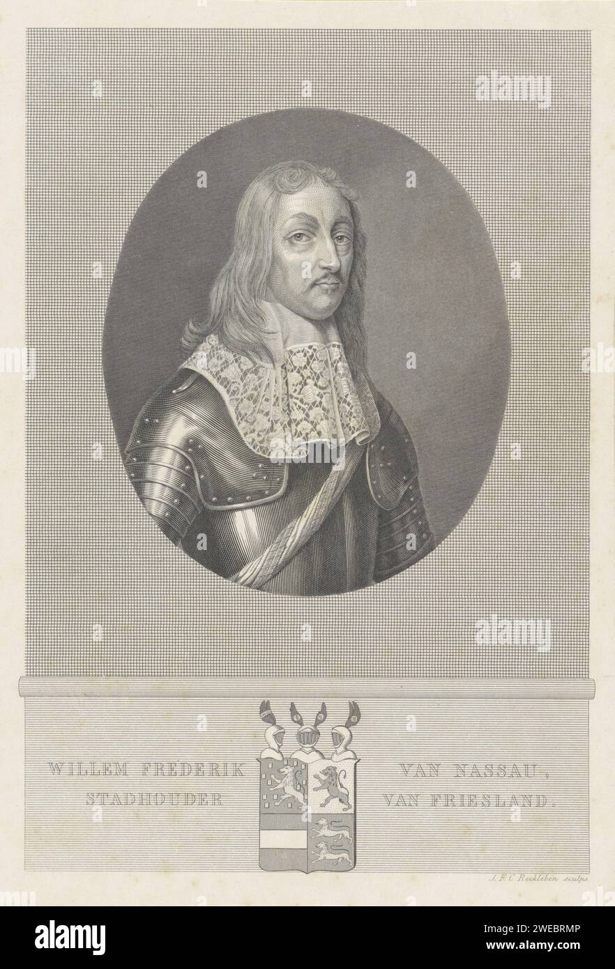Portrait of Willem Frederik, Count of Nassau -Dietz, Jan Frederik ...