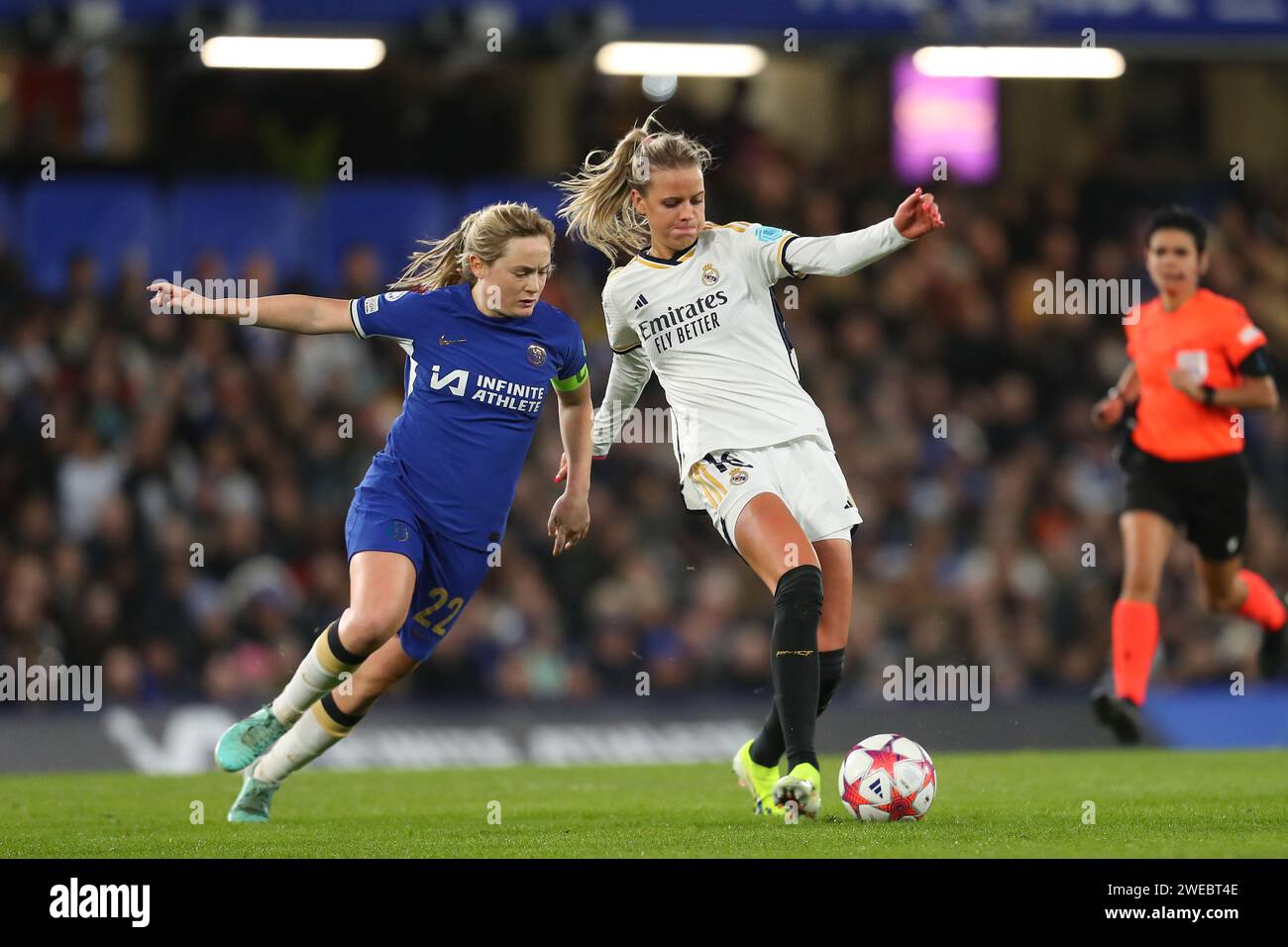 24th January 2024; Stamford Bridge, Chelsea, London, England: UEFA ...