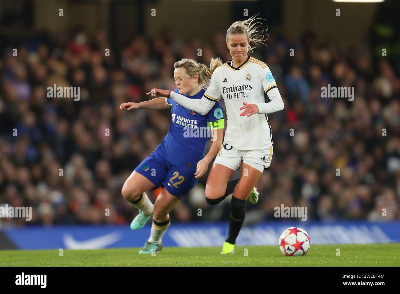 24th January 2024; Stamford Bridge, Chelsea, London, England: UEFA ...