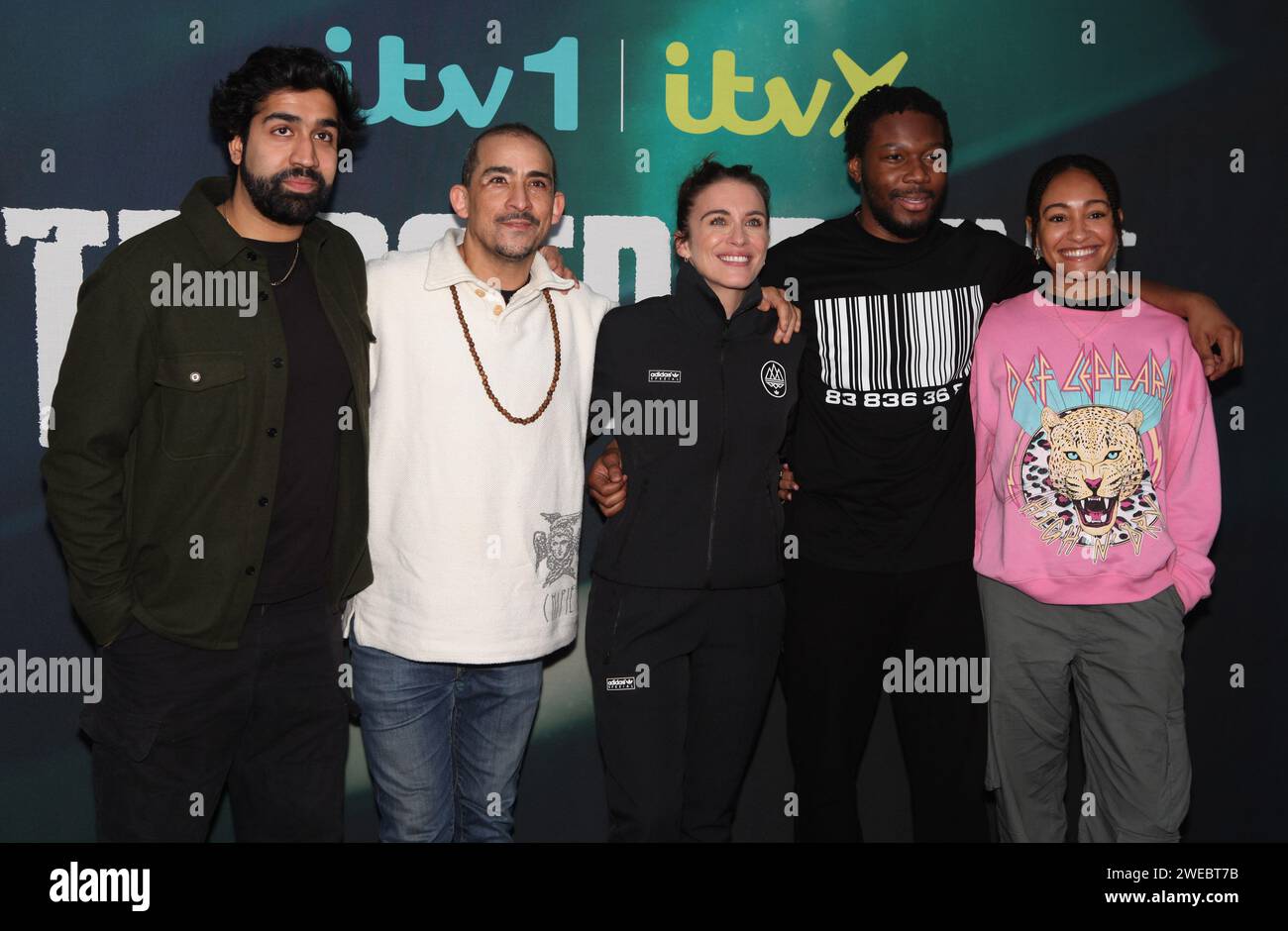 London.UK. Maanuv Thiara, Nail Elouahabi, Vicky McClure, Eric Shang and ...