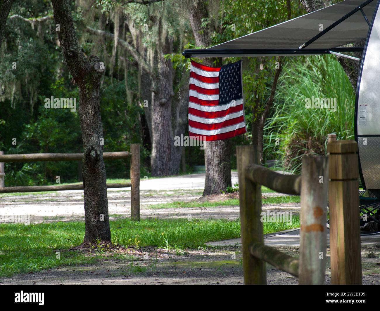 Rv campground florida hi-res stock photography and images - Alamy