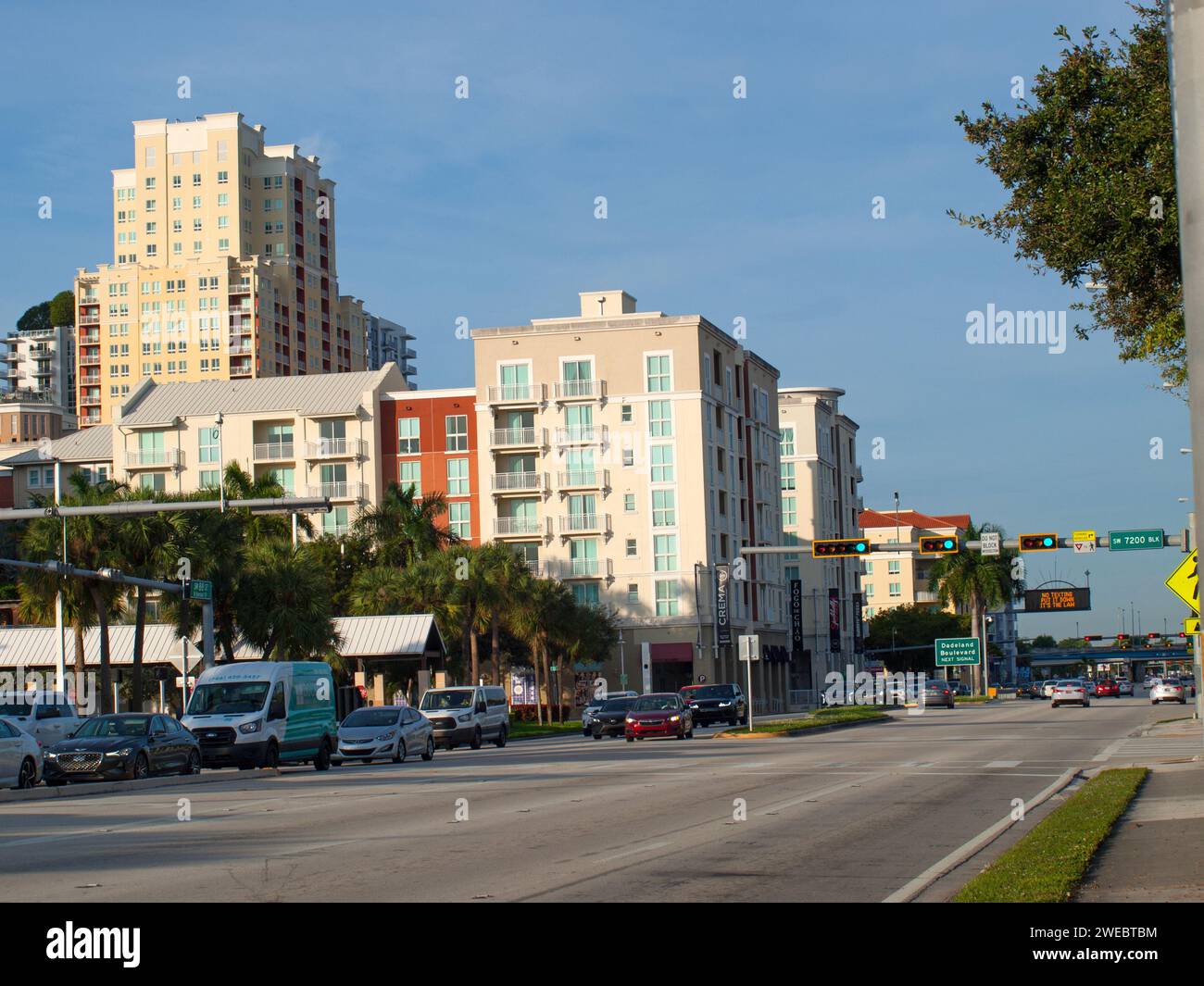 Miami, Florida, United States - December 5, 2023: Buildings in Downtown ...