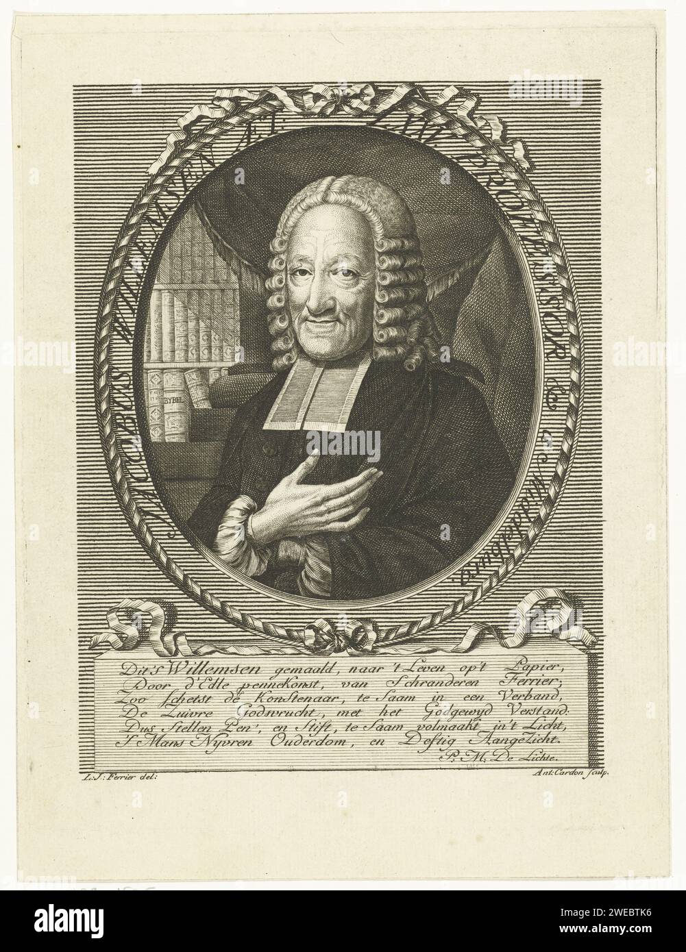 Portrait of Jacobus Willemsen at the age of 75, Antoine Alexandre ...