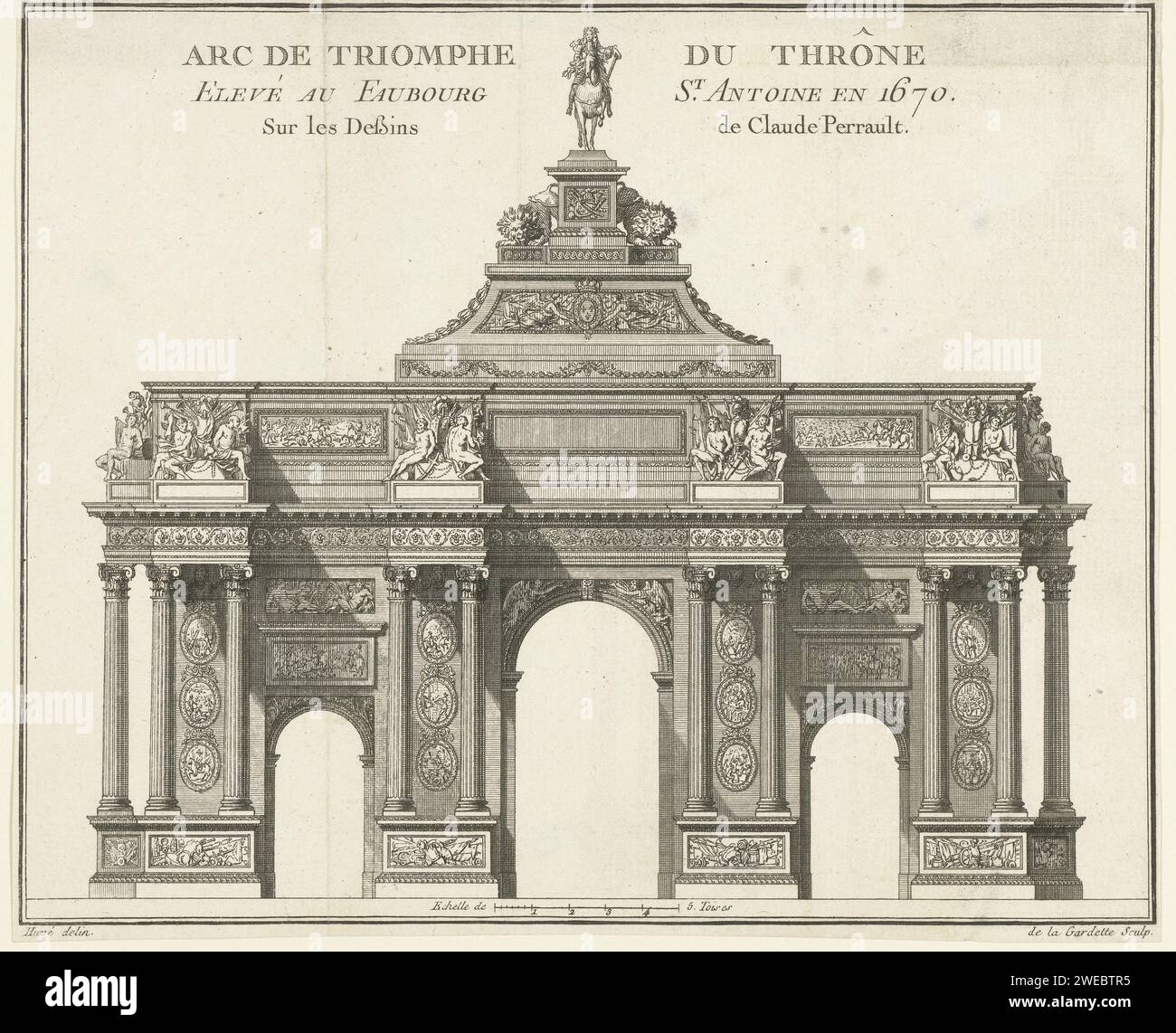 Arc de triomphe du throne hi-res stock photography and images - Alamy