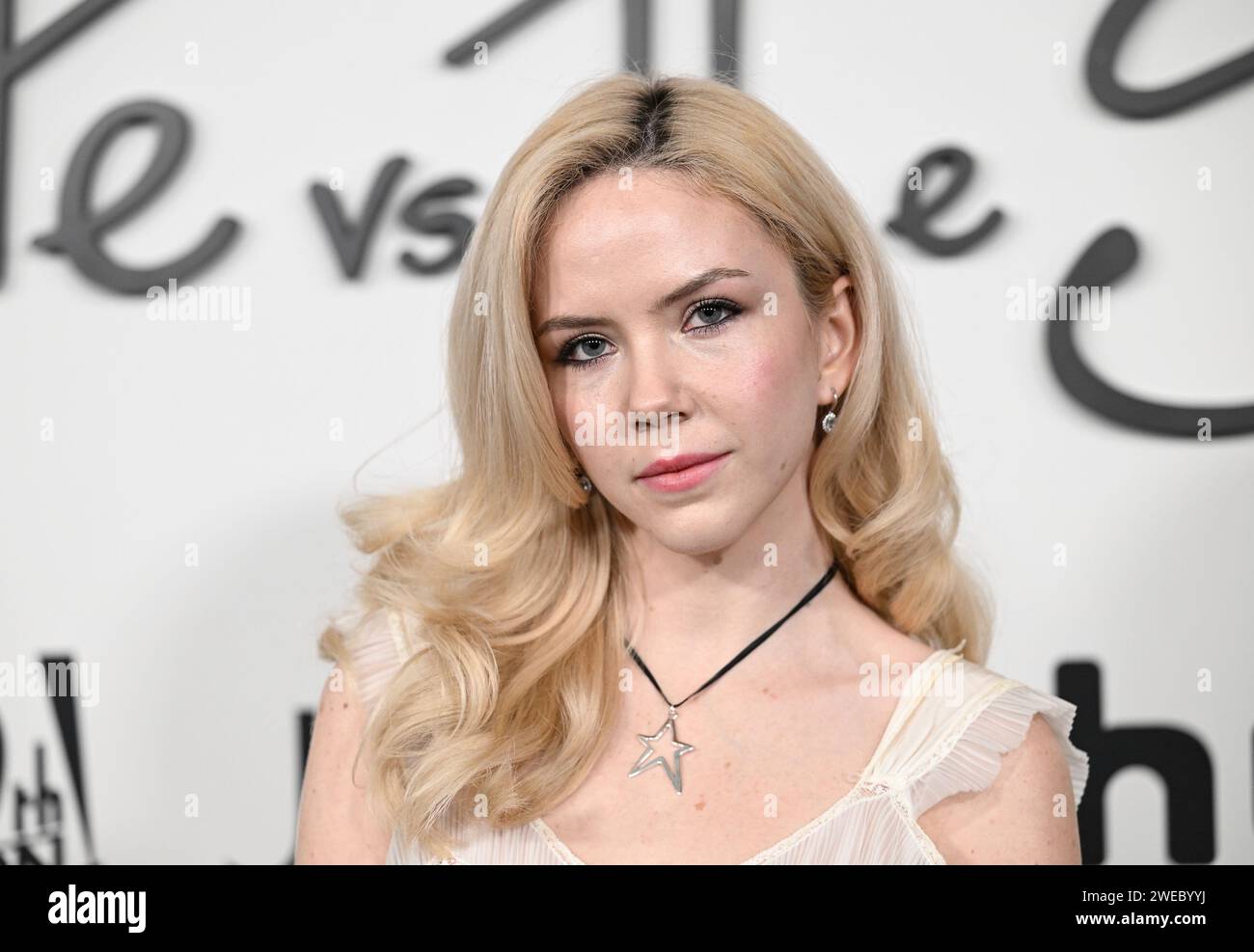 Julia Nightingale attends the premiere of FX's "Feud: Capote Vs. The ...