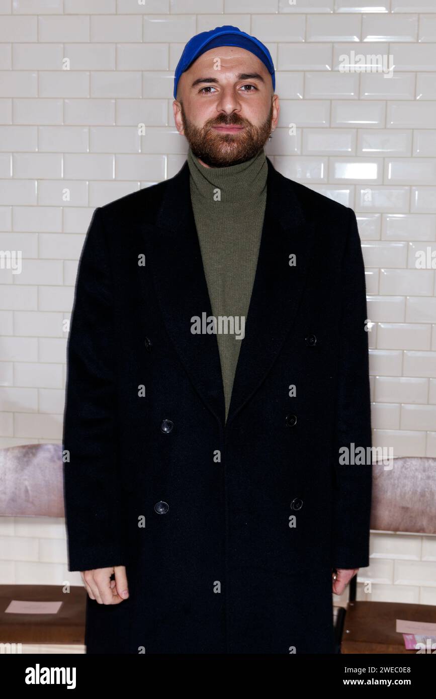 Paris, Frankreich. 24th Jan, 2024. Beka Gvishiani attends JEAN PAUL ...
