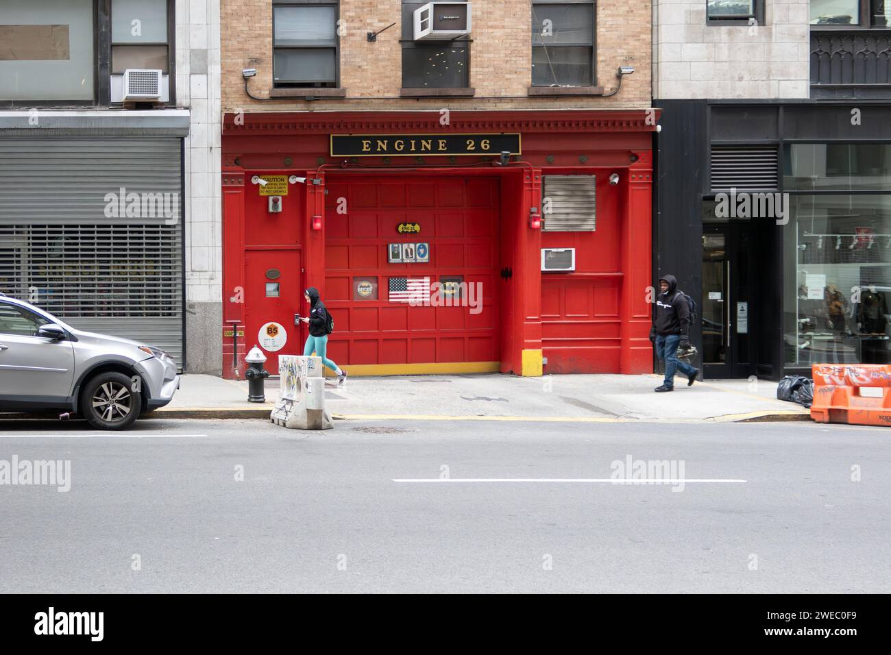 Fire Station downtown New York City Manhattan Garment District small ...