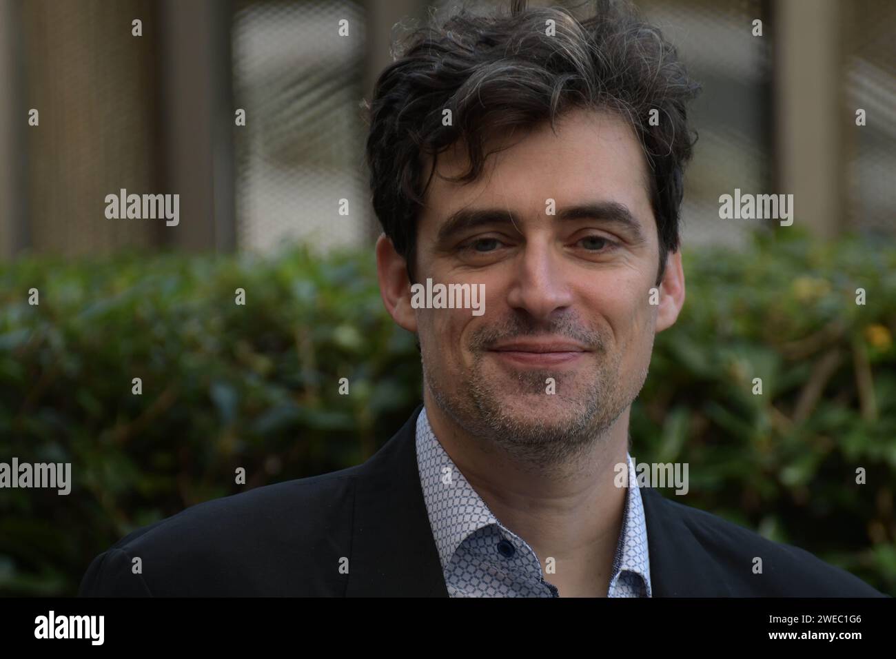 Rai viale Mazzini, Rome, Italy, January 23, 2024, Flavio Parenti during ...