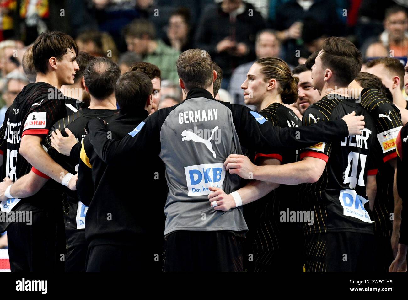Cologne, Germany. 24th Jan, 2024. Handball: European Championship ...