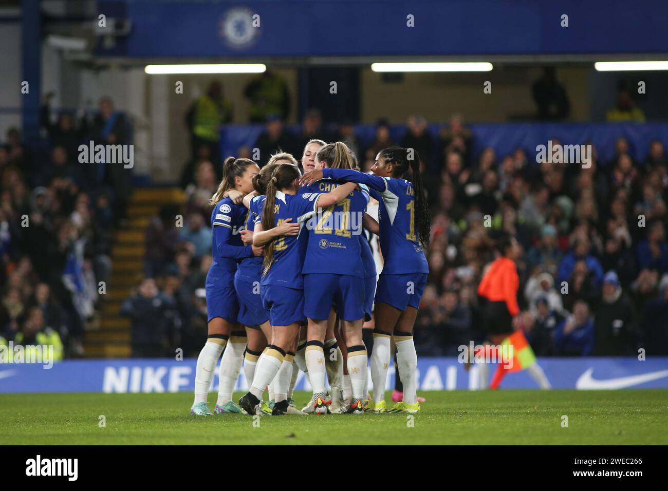 London, UK. 24th Jan, 2024. London, January and 24th 2024: Chelsea goal ...