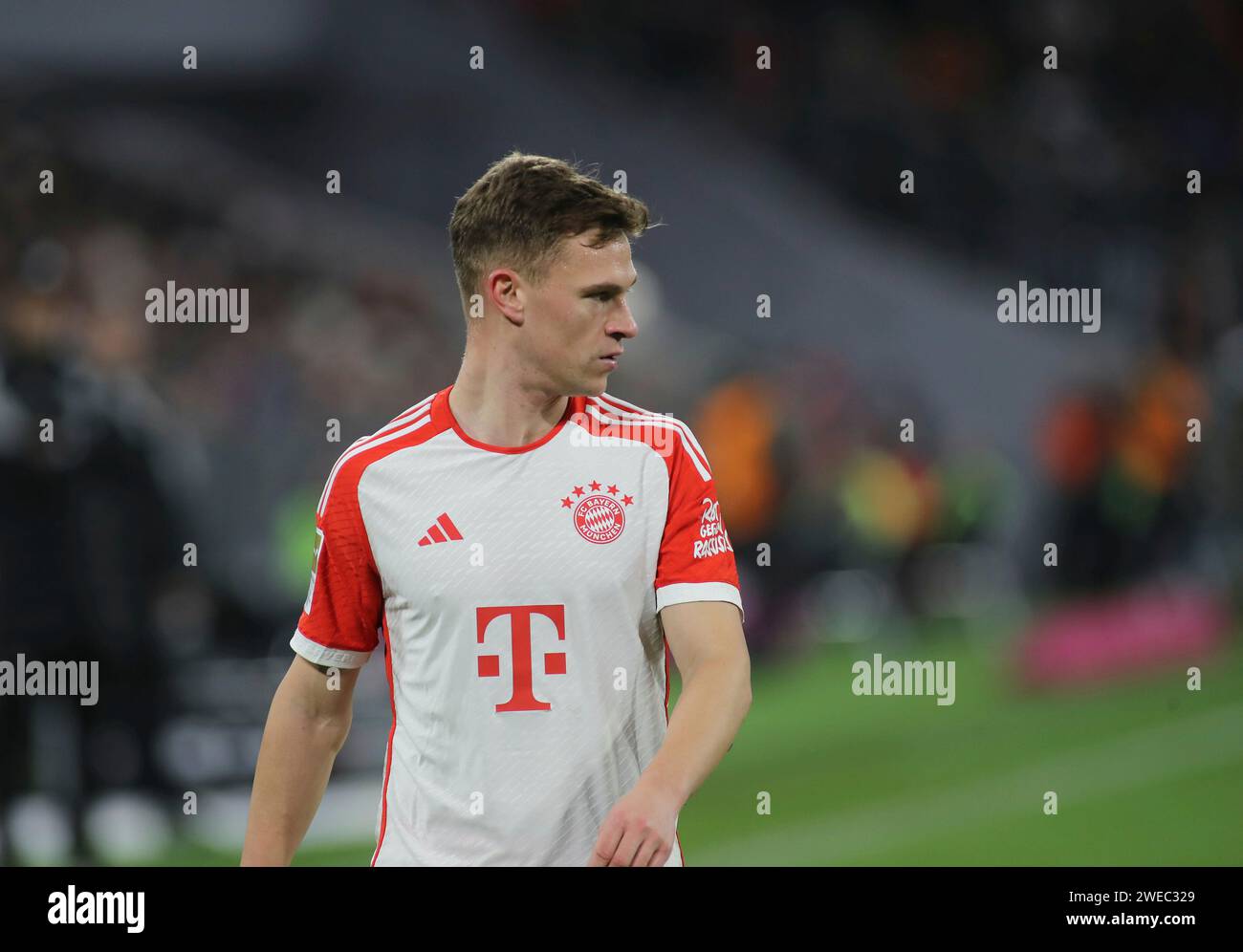 München, Deutschland 24. Januar 2024: Fussball, Herren, Bundesliga ...